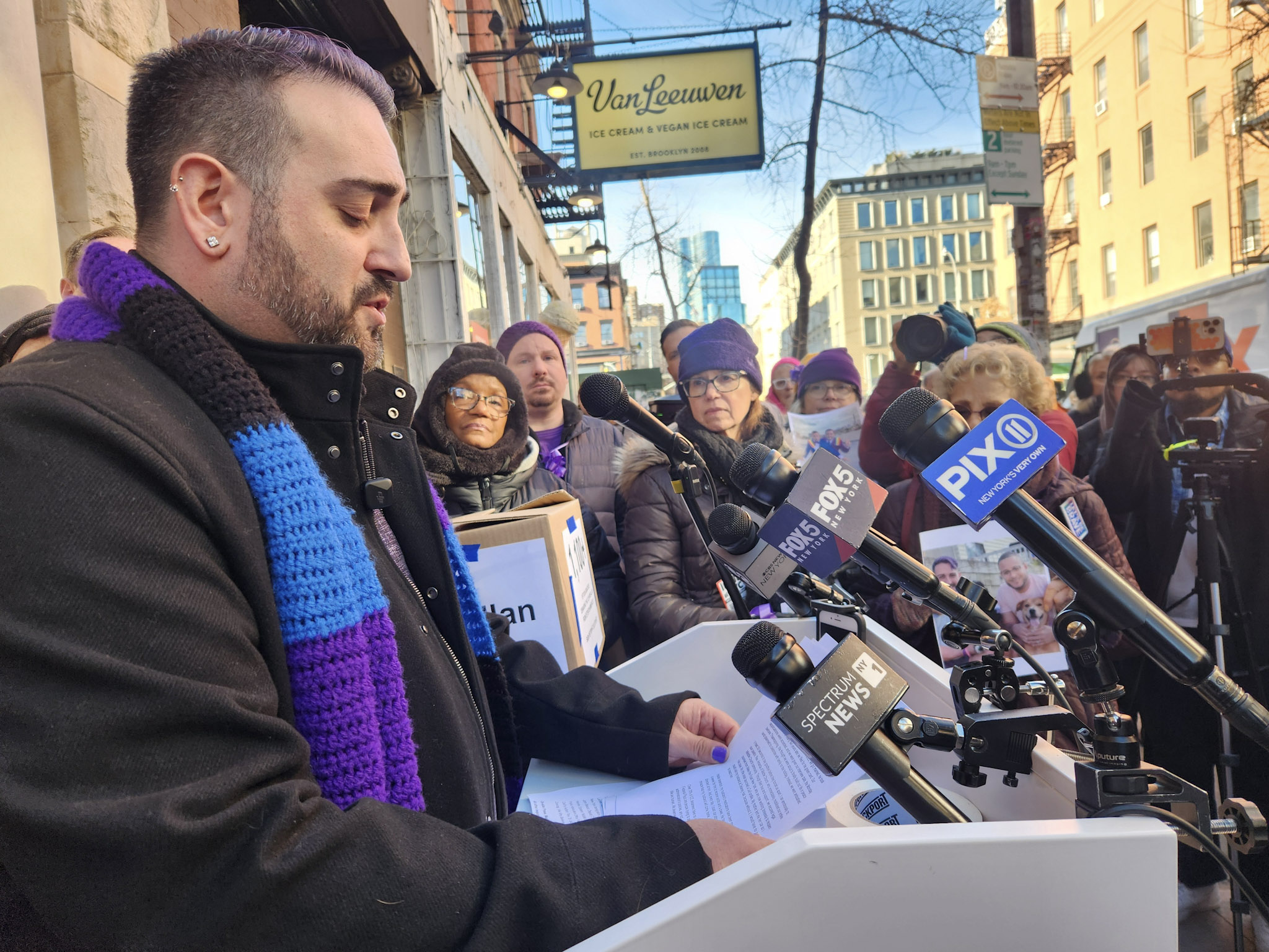 Local Leaders Rally to Demand the Release of Detained Immigrant Allan ...