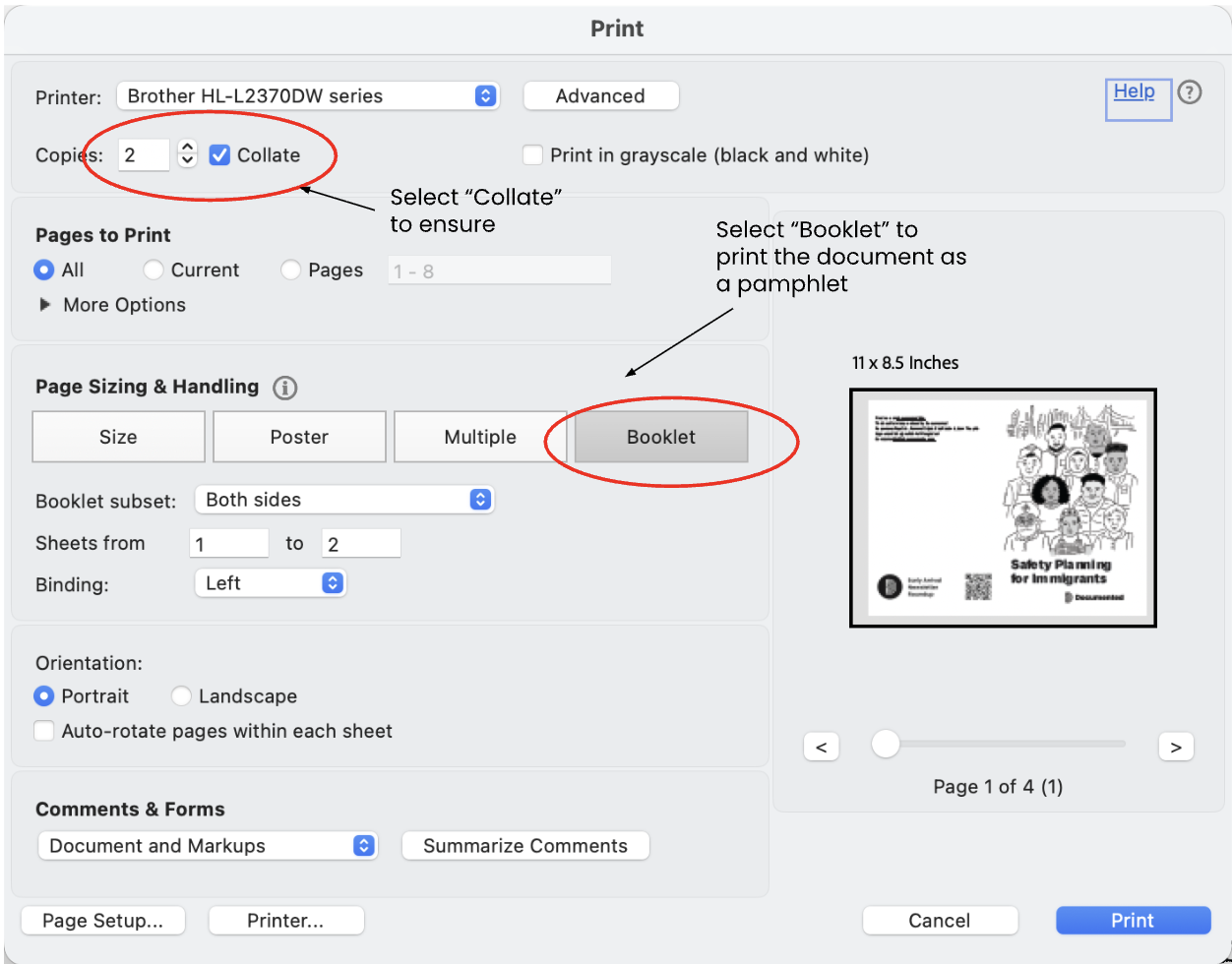 Hands-On Help: A Printable Safety Planning Guide for Immigrants ...