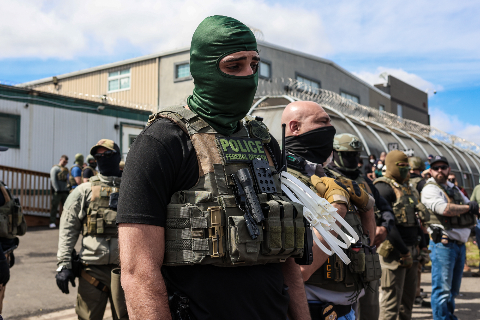Standoff at Delaney Hall Dentention Center