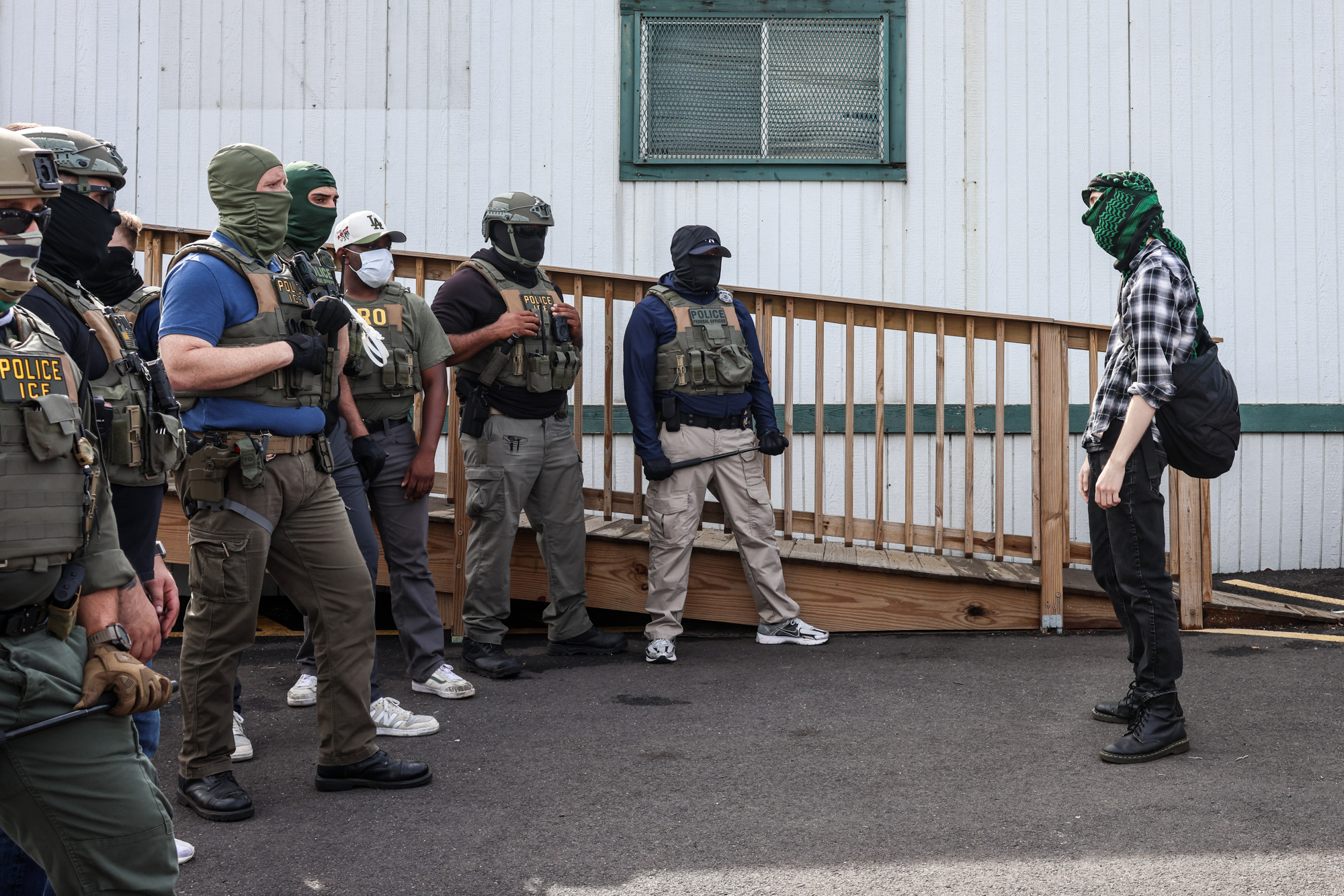 Standoff at Delaney Hall Dentention Center