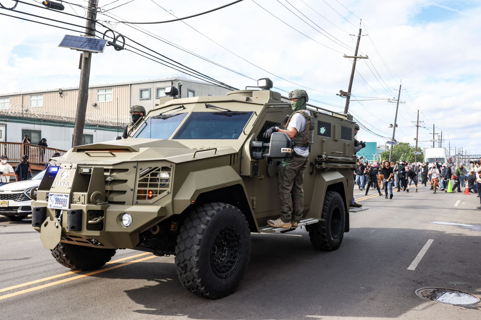 Standoff at Delaney Hall Dentention Center